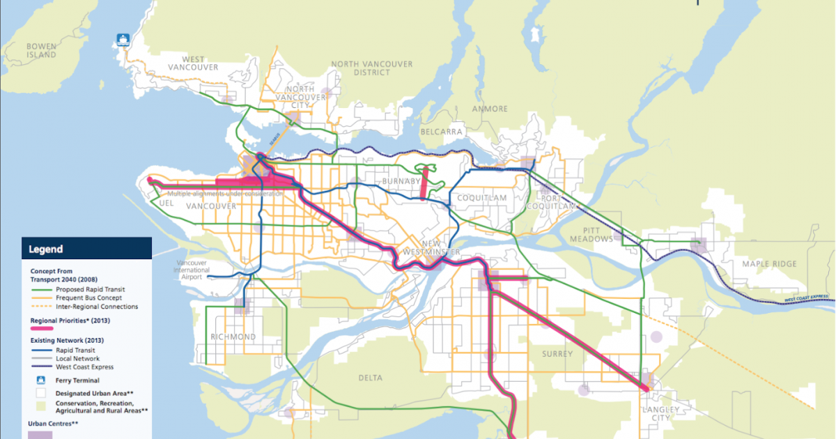 Metro Vancouver TransLink Regional Transportation Strategy ...